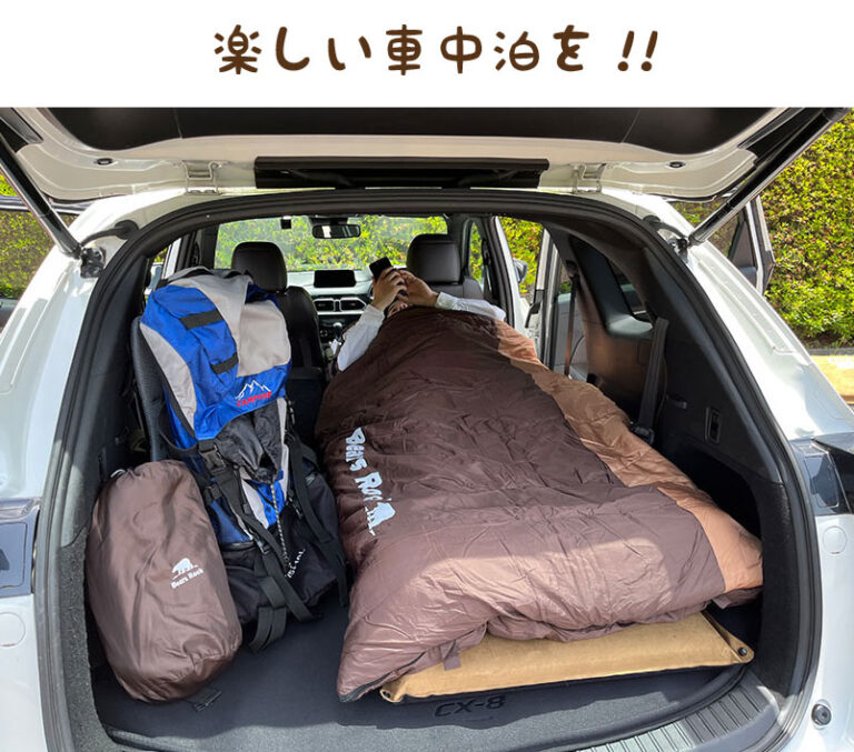 ルーミーにおすすめの車中泊マット-サイズ・段差解消・寝心地を検証してみた | ゴリラキャンプ部