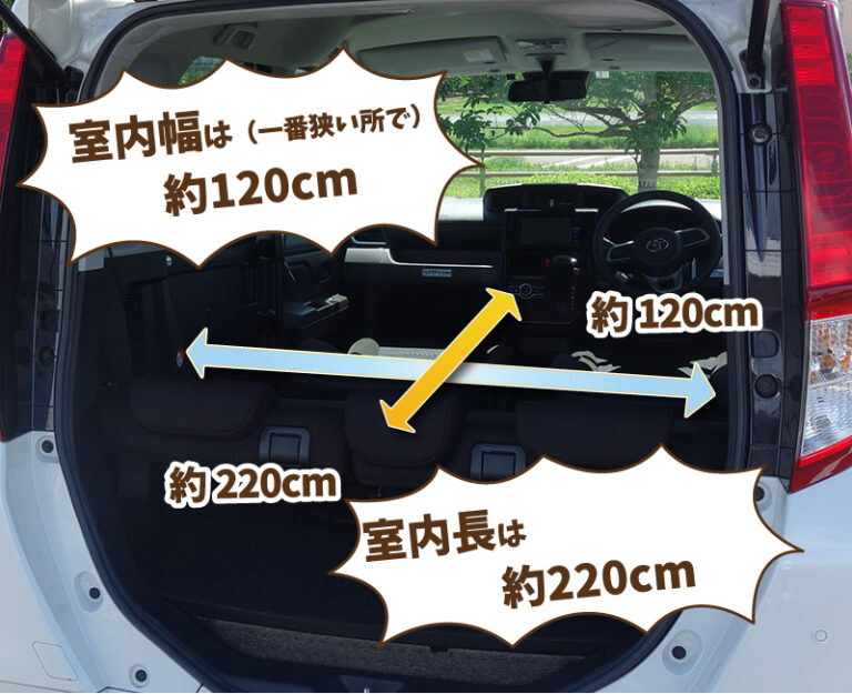 ルーミーにおすすめの車中泊マット-サイズ・段差解消・寝心地を検証してみた | ゴリラキャンプ部