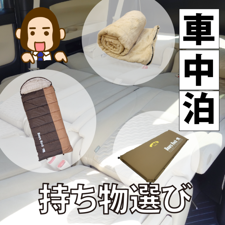 ルーミーにおすすめの車中泊マット-サイズ・段差解消・寝心地を検証してみた | ゴリラキャンプ部